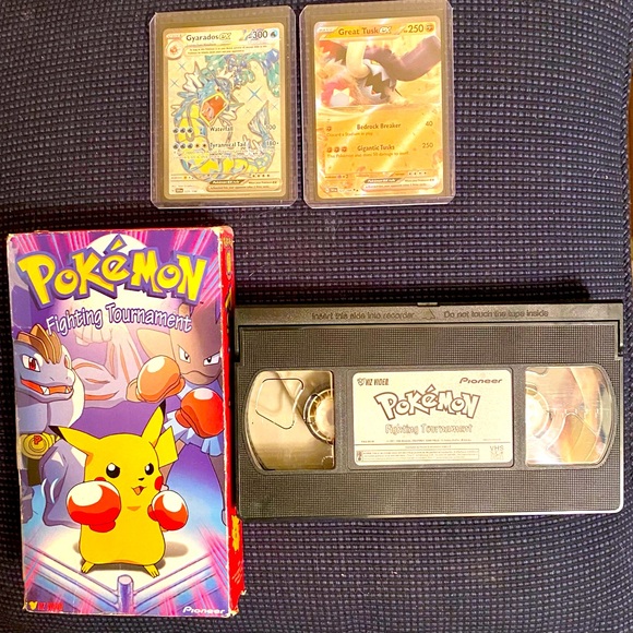 NINTENDO/POKEMON | Toys | Vintage 998 Nintendo Pokmon Vhs Tape And 2 ...